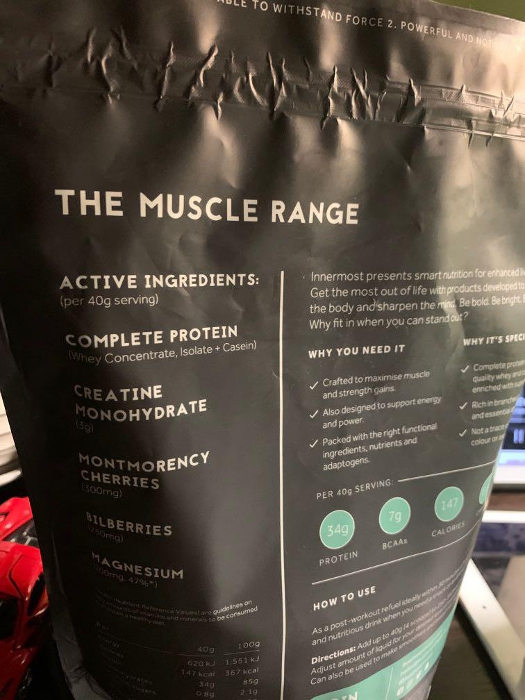 Innermost (protein powder & booster, Health & Nutrition, Health ...