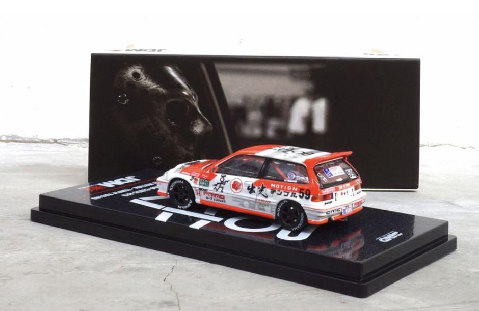 Inno Model 1/64 Honda Civic Ef9 Idemitsu Motion Temple Racing Jdm Osaka, 興趣及遊戲, 收藏品及紀念品, 明星周邊 ...
