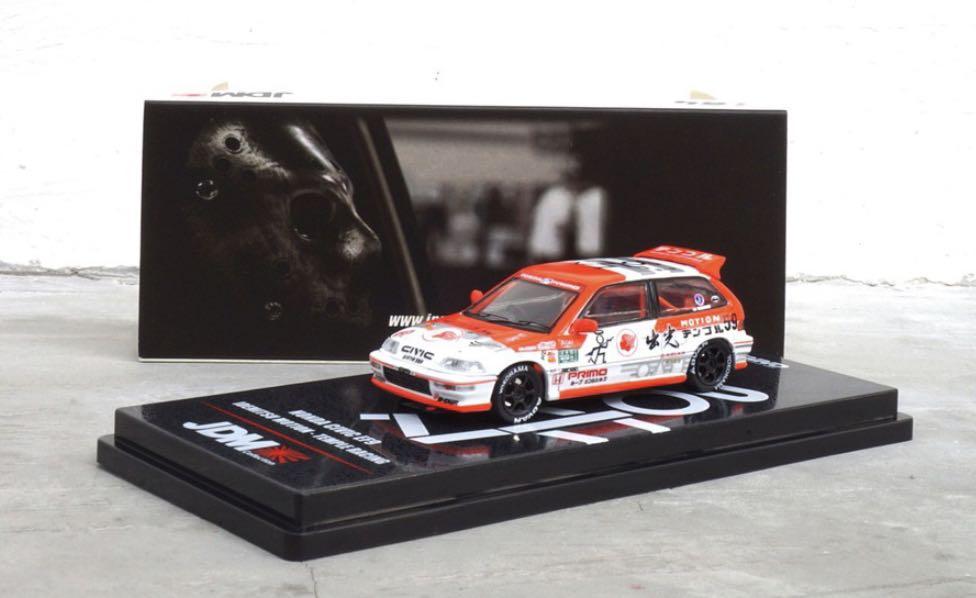Inno Model 1/64 Honda Civic Ef9 Idemitsu Motion Temple Racing Jdm Osaka, 興趣及遊戲, 收藏品及紀念品, 明星周邊 ...