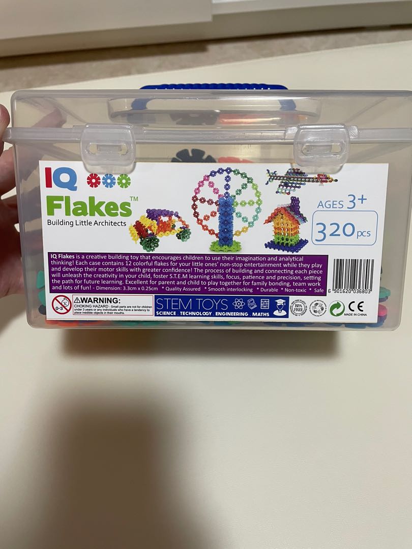 IQ Flakes - building toy, Hobbies & Toys, Toys & Games on Carousell