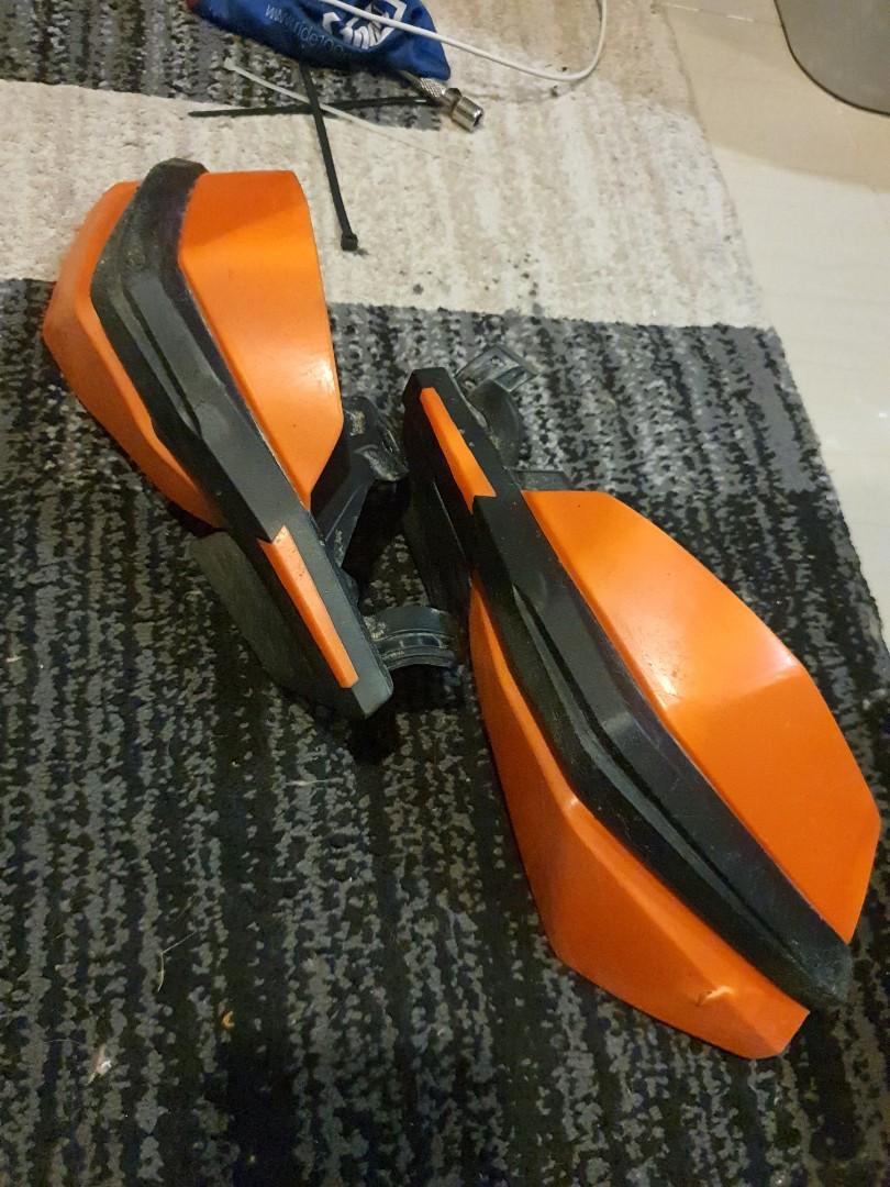Ktm Handguard, Motorcycles, Motorcycle Accessories on Carousell