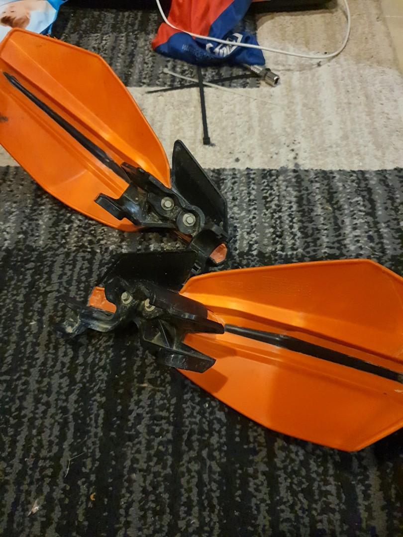Ktm Handguard, Motorcycles, Motorcycle Accessories on Carousell