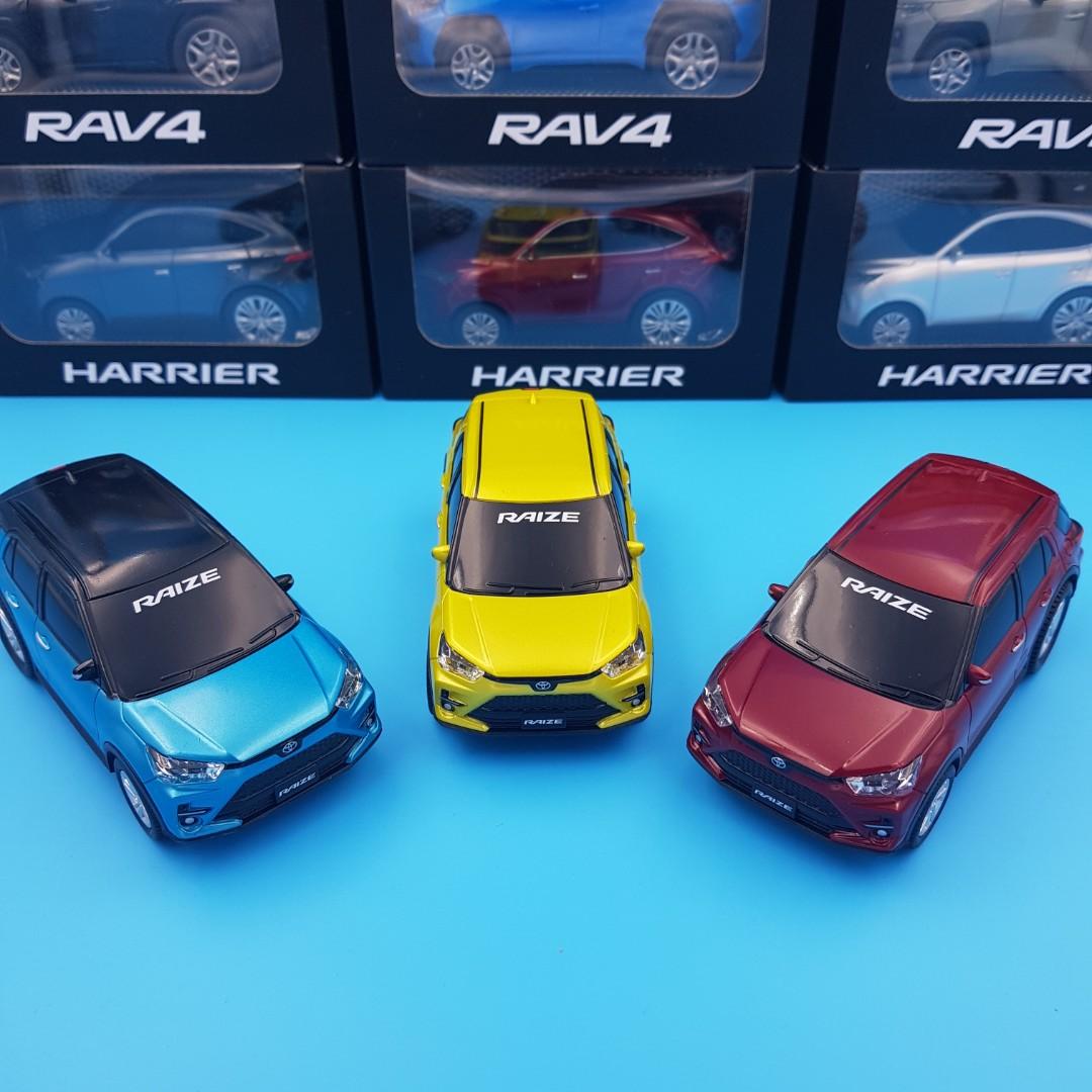 [Limited Edition Japan Imported] TOYOTA Raize Rav4 Harrier Collectible ...