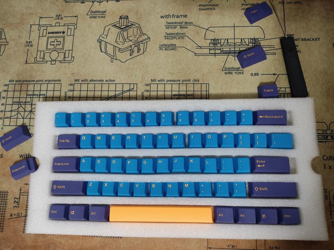 Macaw PBT Keycaps Set, Computers & Tech, Parts & Accessories on Carousell