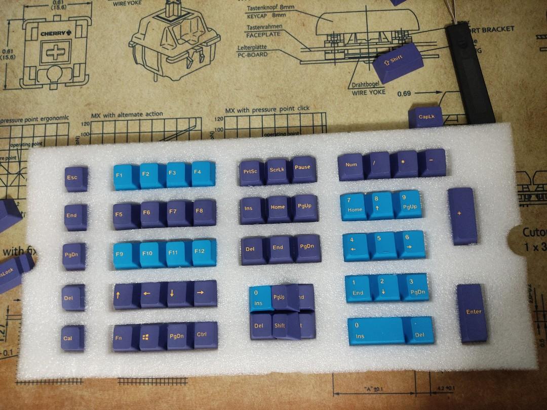 Macaw PBT Keycaps Set, Computers & Tech, Parts & Accessories on Carousell