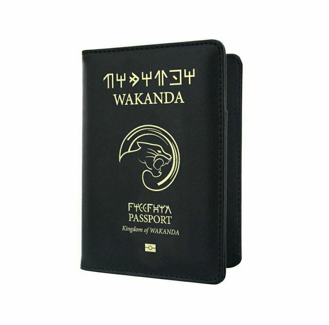 現貨！Marvel Black panther wakanda passport case 黑豹 護照套, 興趣及遊戲, 旅行, 旅遊 ...