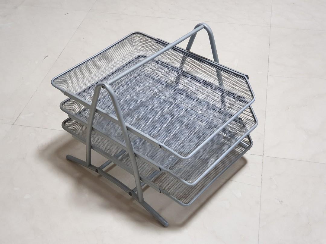 Metal A4 Paper Tray, Furniture & Home Living, Home Improvement ...