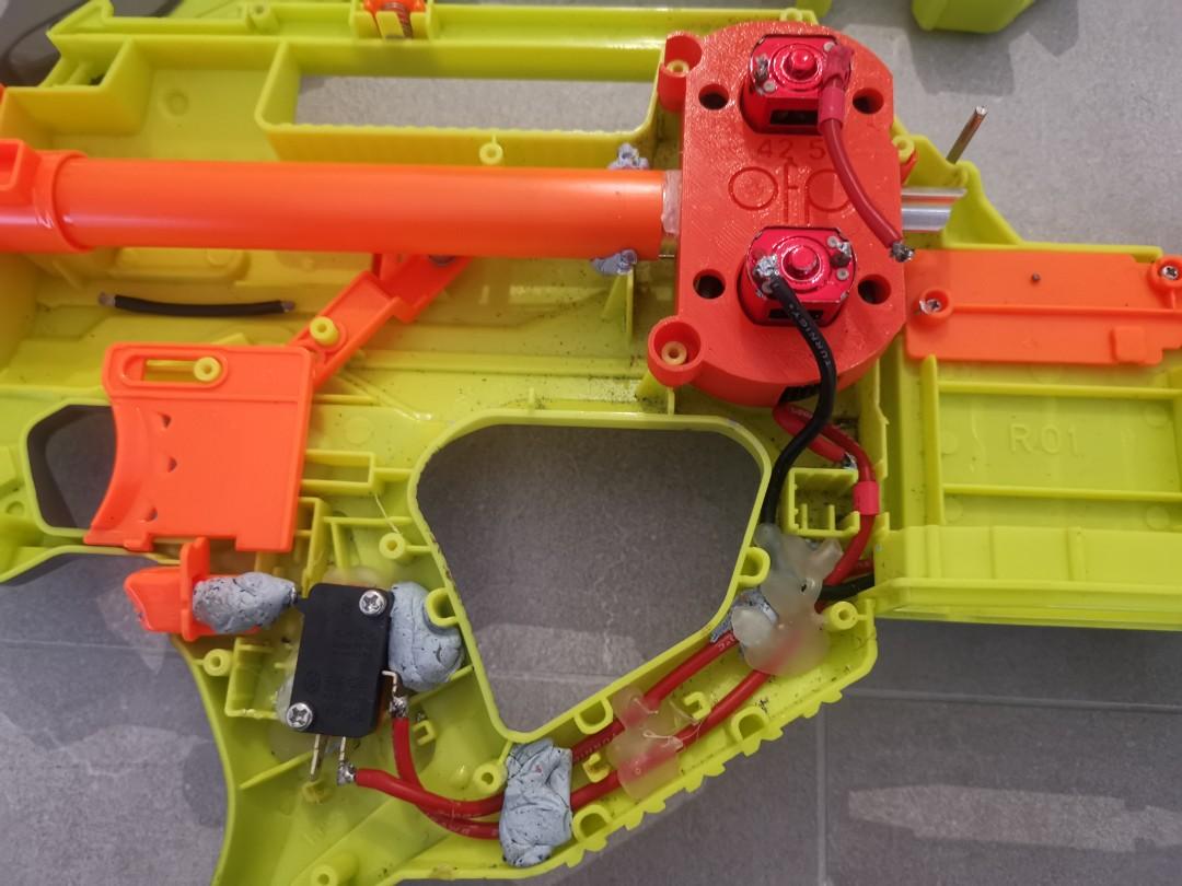 Nerf modded Rayven, Hobbies & Toys, Toys & Games on Carousell