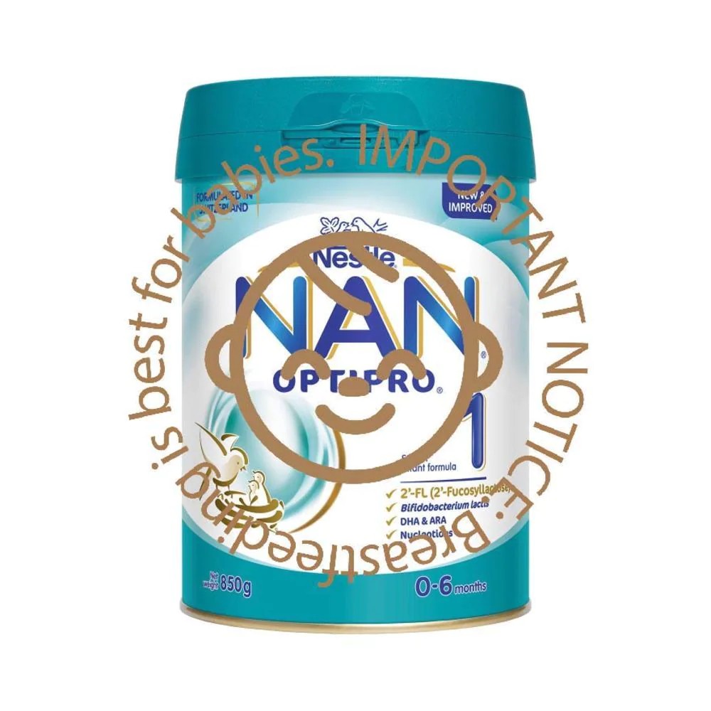 Nestle Nan Optipro Stage 1 Premium Starter Infant Formula (For 0 to 6 ...