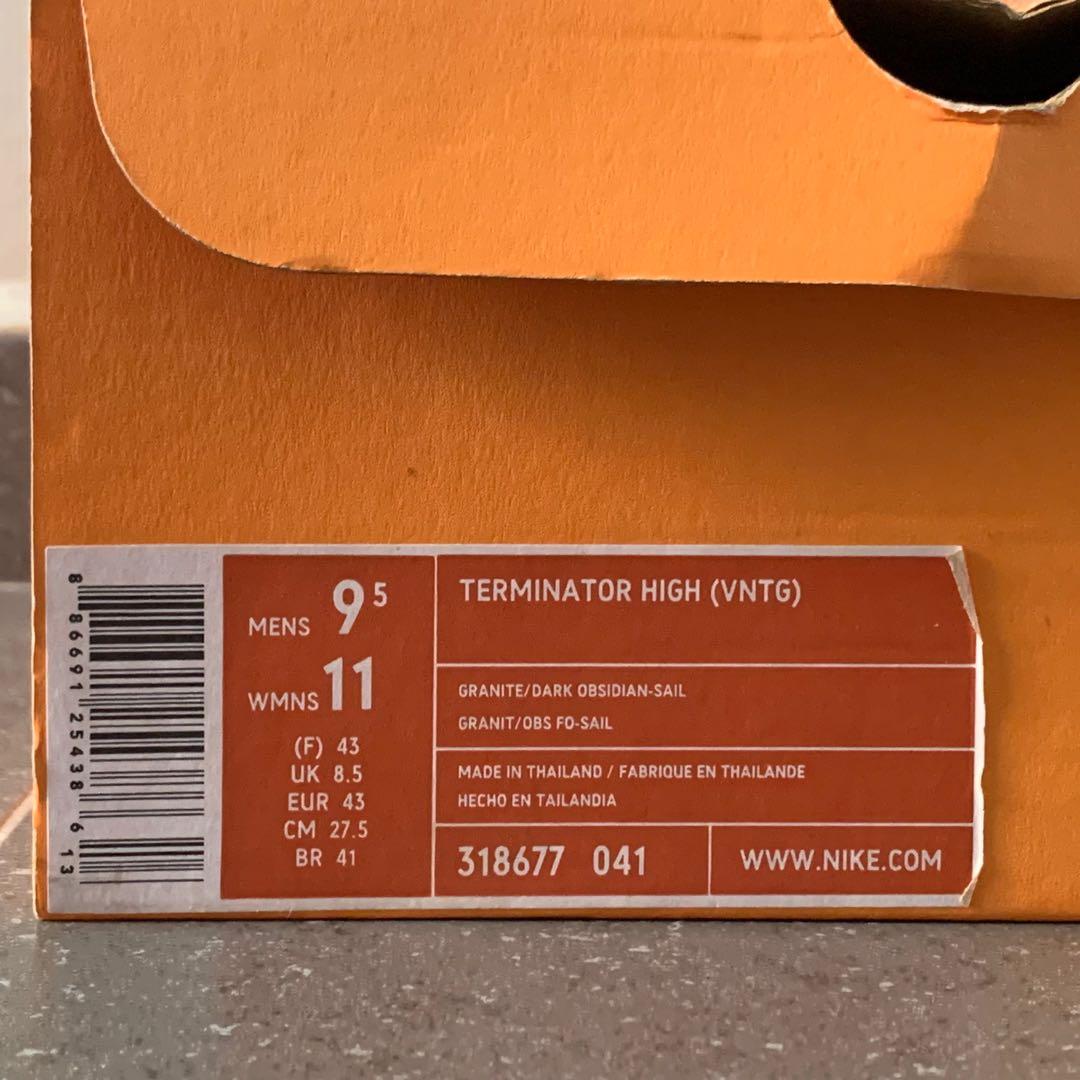 Nike Terminator High VNTG | dunk low air force 1 vintage jordan 1 aj1 ...