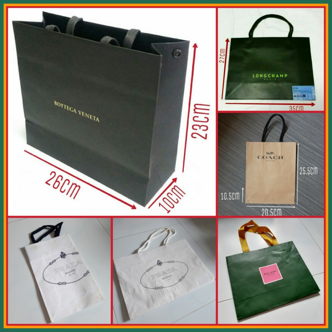 Paper Bag Brands Bottega Veneta, Everything Else on Carousell