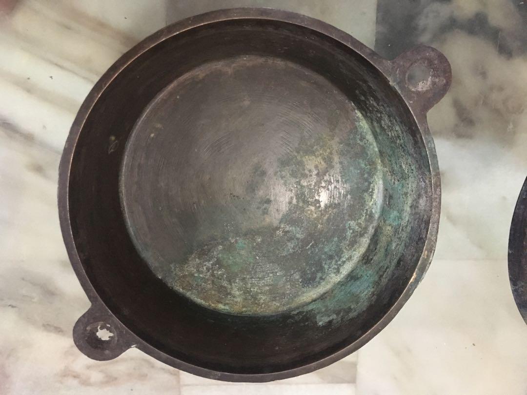 Periuk tembaga lama / vintage copper pot, Furniture & Home Living, Home ...