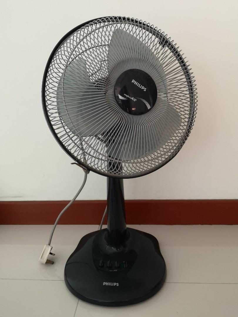 Philips table fan HR3312, Furniture & Home Living, Lighting & Fans ...