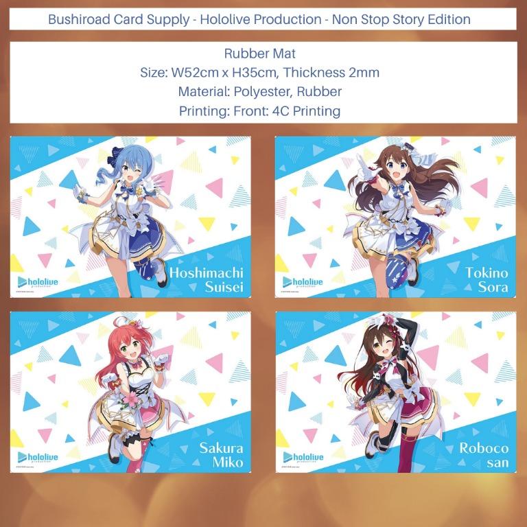 [PO] Gen 0 Hololive Card Sleeves Deck Box Playmat Rubber Mat by ...