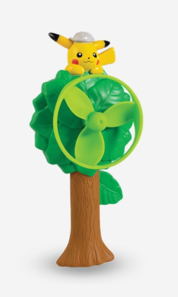 Pokémon - Pikachu Handy Fan by McDonald’s, 興趣及遊戲, 收藏品及紀念品, 明星周邊 - Carousell