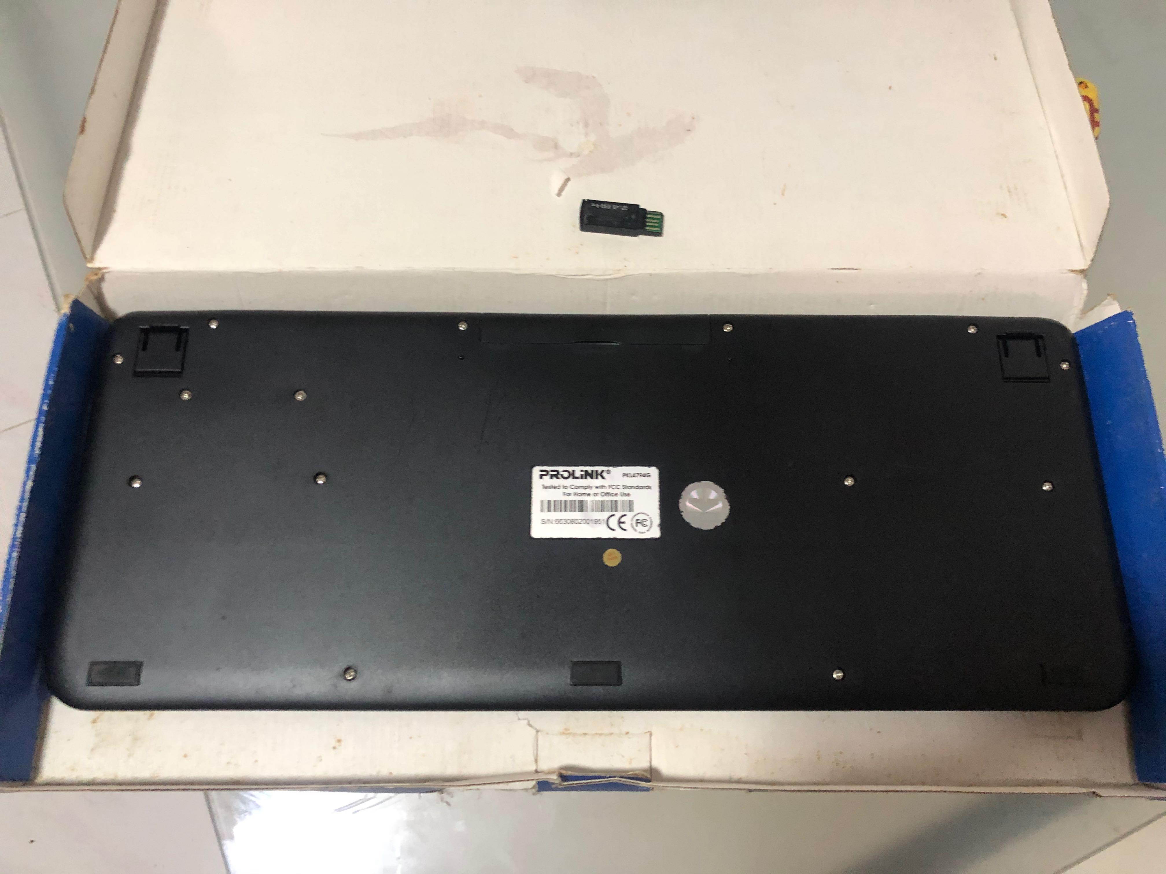 Prolink Wireless Keyboard Computers Tech Parts Accessories Computer Keyboard On Carousell