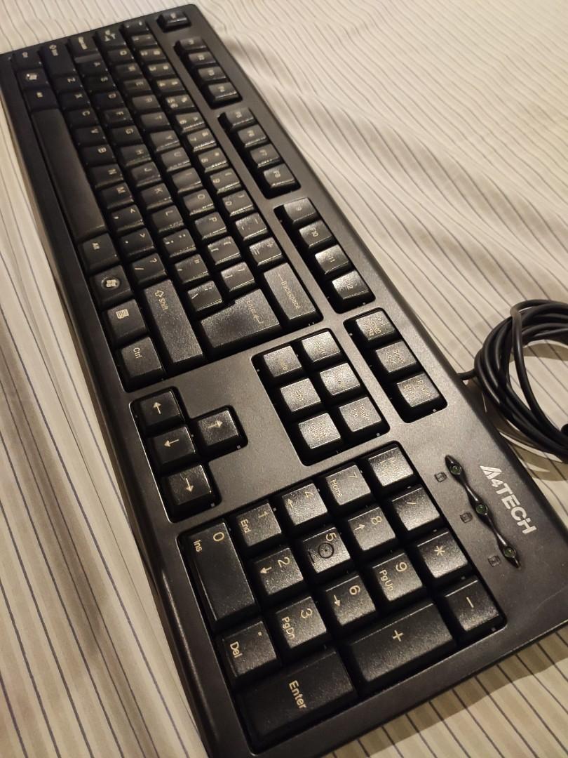 PS/2 A4Tech keyboard and Genius Mouse, Computers & Tech, Parts ...