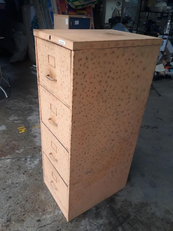 Q78-A * Laci Besi Metal Drawer Cabinet 4 Drawers, Furniture & Home ...