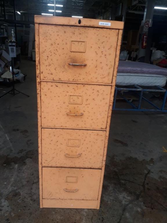 Q78-A * Laci Besi Metal Drawer Cabinet 4 Drawers, Furniture & Home ...