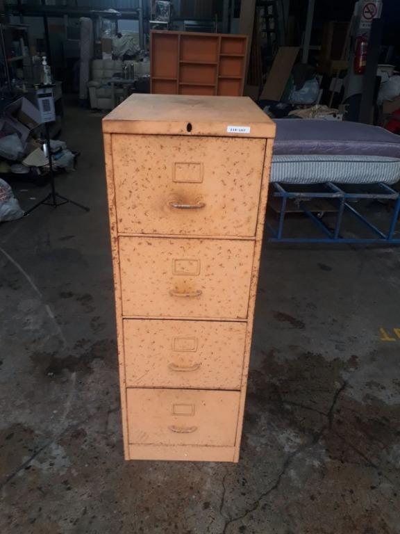 Q78-A * Laci Besi Metal Drawer Cabinet 4 Drawers, Furniture & Home ...