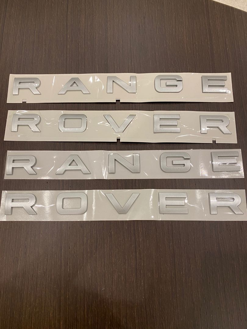 Range Rover Emblem, Car Accessories, Accessories on Carousell