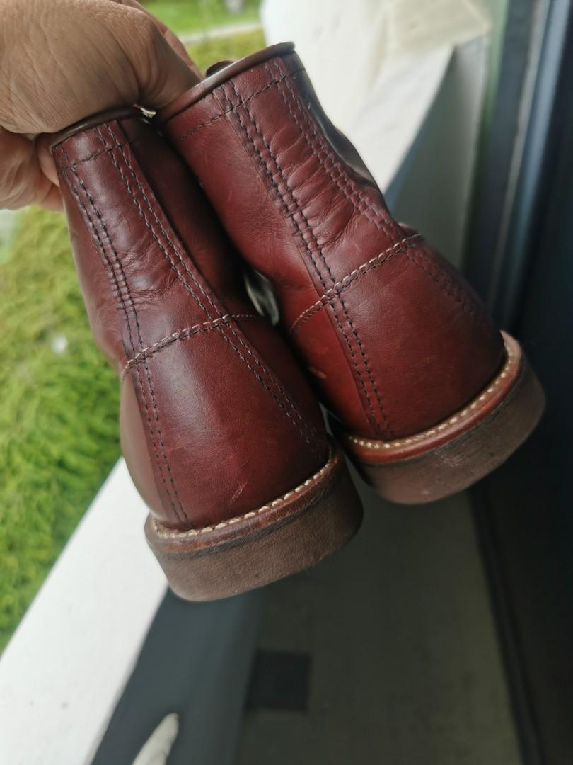 Red Wing 213 Oxblood Moctoe, Men's Fashion, Footwear, Boots on Carousell