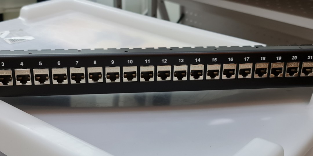 RJ45 Patch Panel, Computers & Tech, Parts & Accessories, Cables ...
