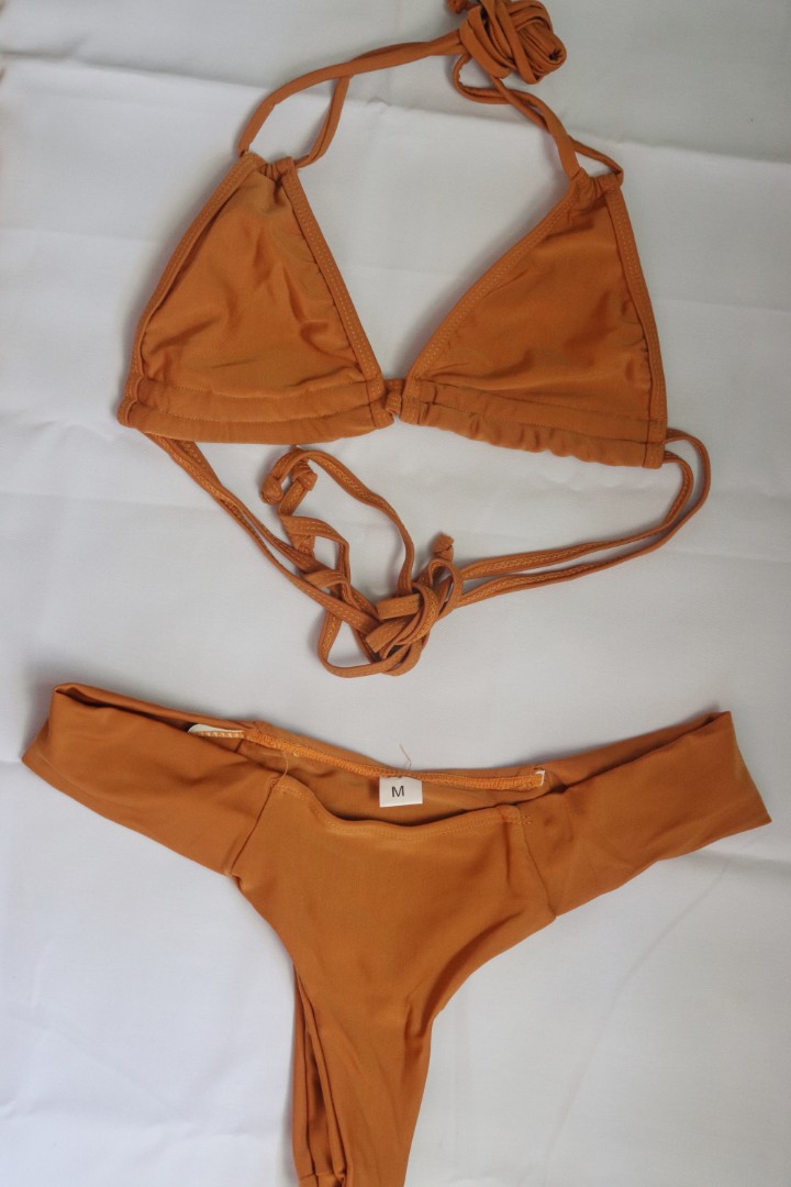 Rust bikini, Women's Fashion, Swimwear, Bikinis & Swimsuits on Carousell