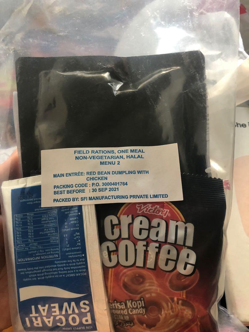 SAF Combat Ration, Food & Drinks, Chilled & Frozen Food on Carousell