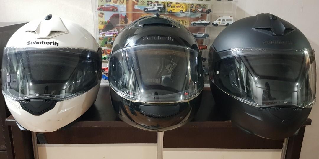 Schuberth C2 Modular Helmet (Size M), Motorcycles, Motorcycle Apparel on Carousell