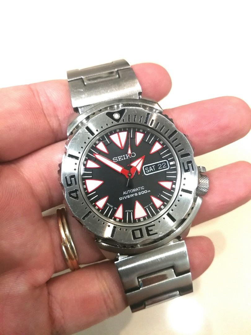 Seiko Monster Dracula Made in Japan, Men's Fashion, Watches ...