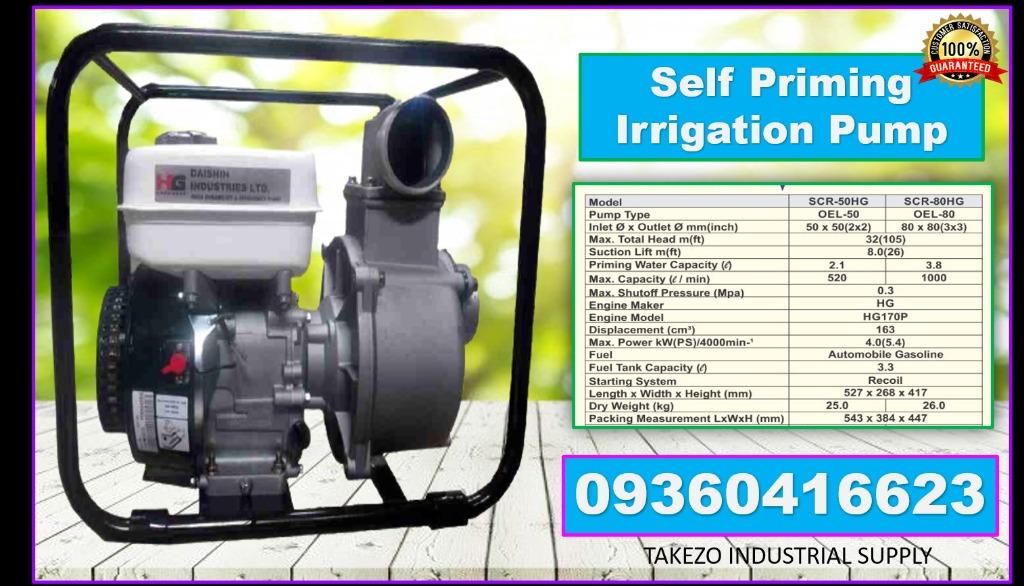 Self Priming Irrigation Pump, Commercial & Industrial, Construction ...