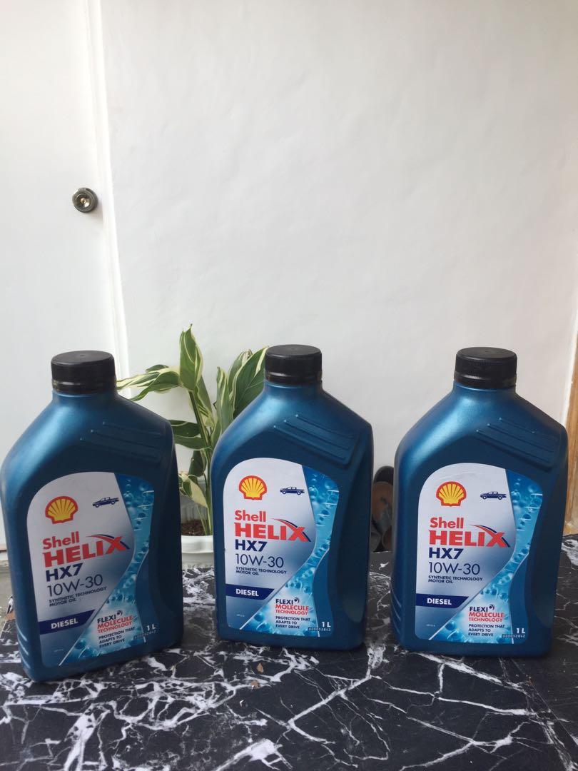 Shell Helix HX7 10W-30 Diesel, Car Services on Carousell
