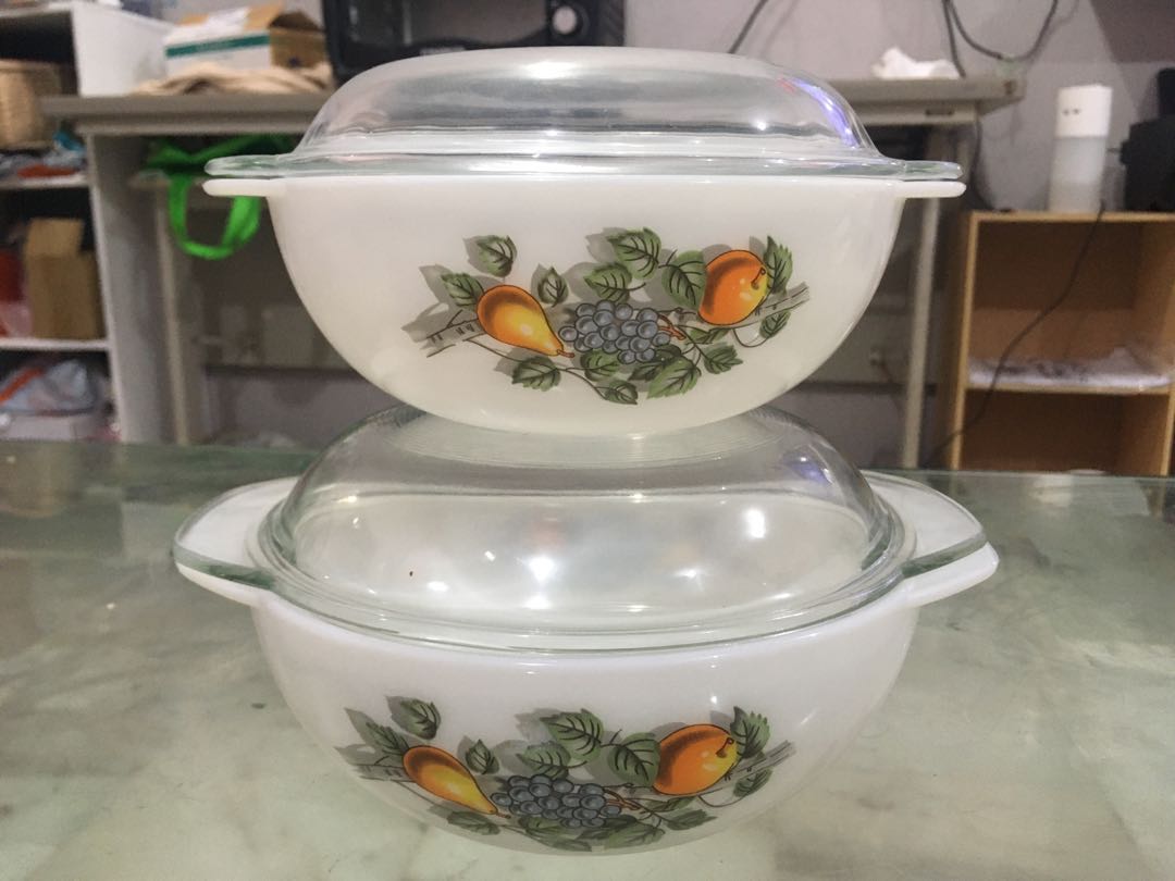 Singer casserole / mangkuk singer, Furniture & Home Living, Home Decor ...