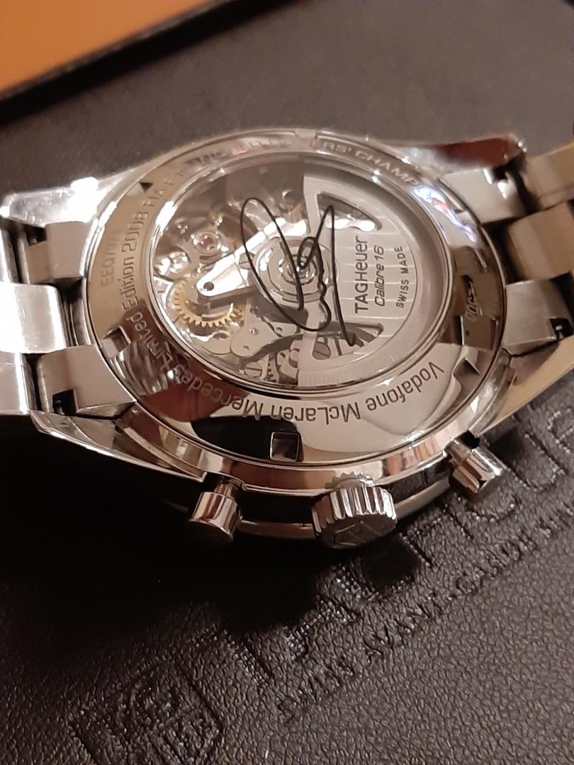 TAG HEUER CARRERA LEWIS HAMILTON LIMITED EDITION WATCH, Luxury, Watches ...