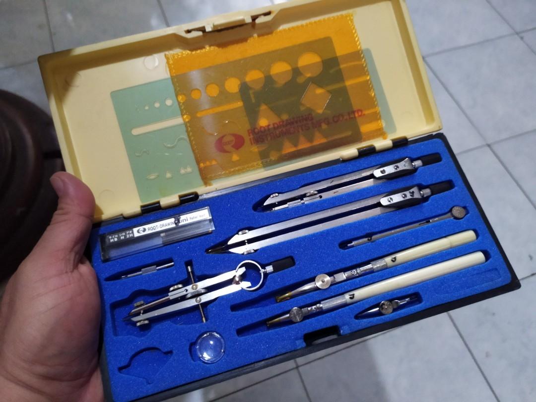 Takeda drawing instruments set japan, Hobbies & Toys, Stationary ...