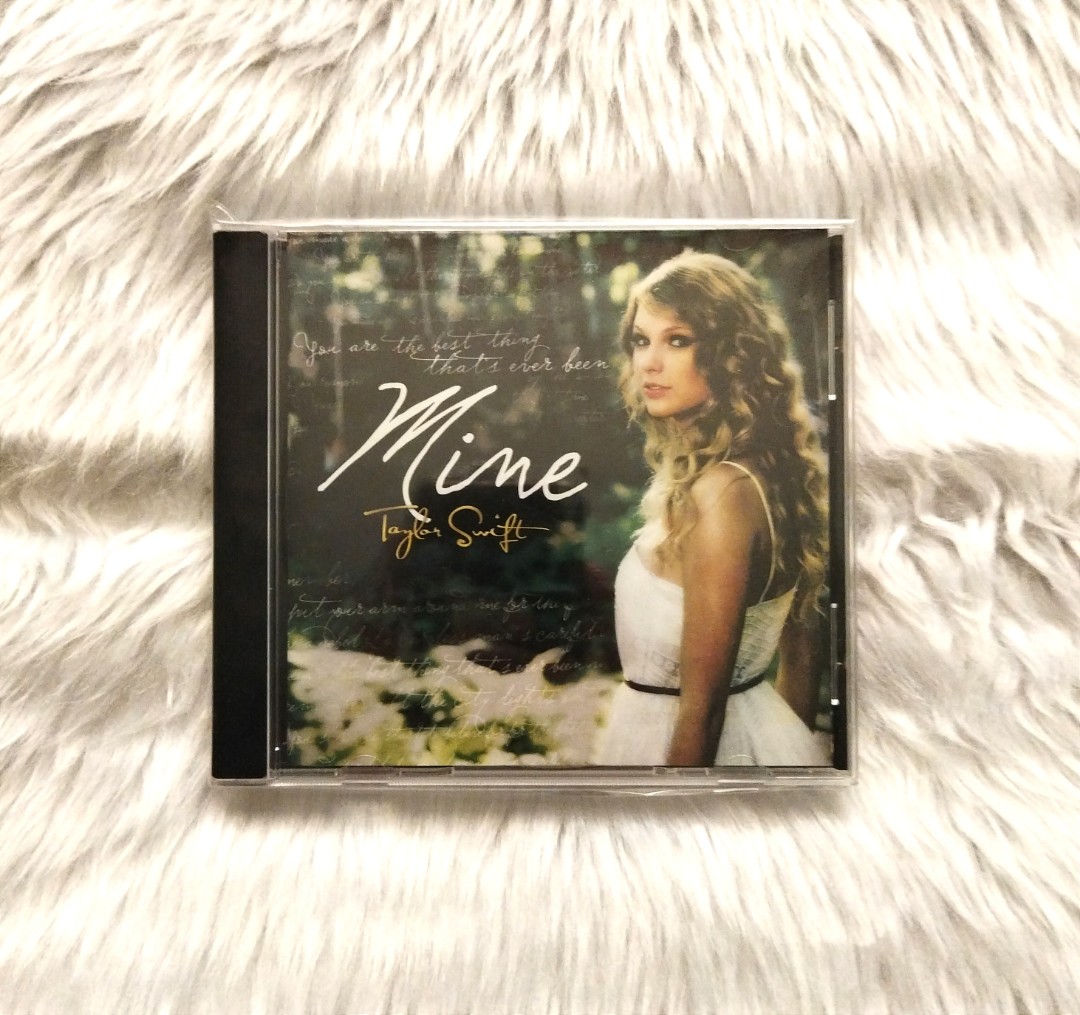 Taylor Swift Mine CD Single, Hobbies & Toys, Music & Media, CDs & DVDs ...