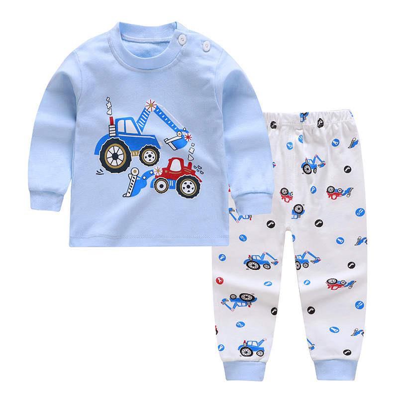 [SG READY STOCK] TRACTOR Boys Kids Pyjamas Set - BLUE ONLY, Babies ...