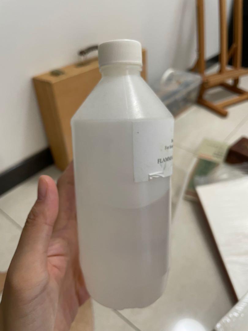 Turpentine (half bottle left 250ml), Hobbies & Toys, Stationery & Craft ...