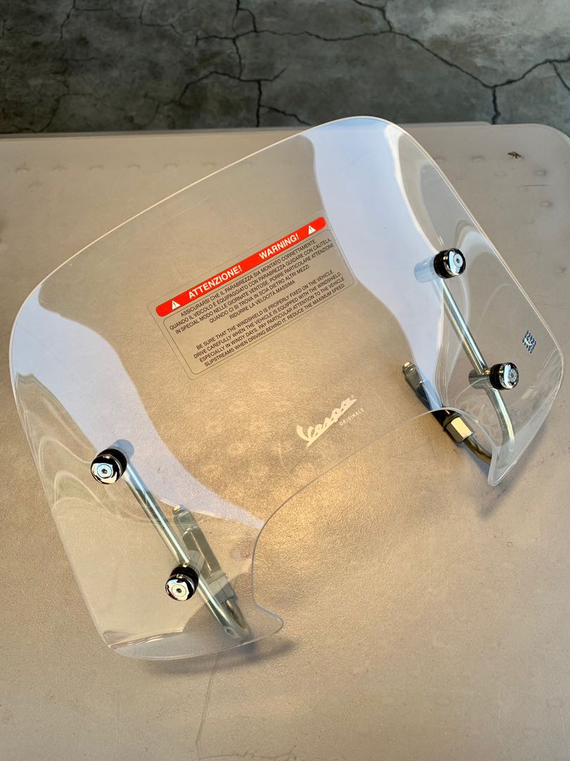 Vespa Originale Windscreen (Sprint), Motorbikes, Motorbike Parts ...