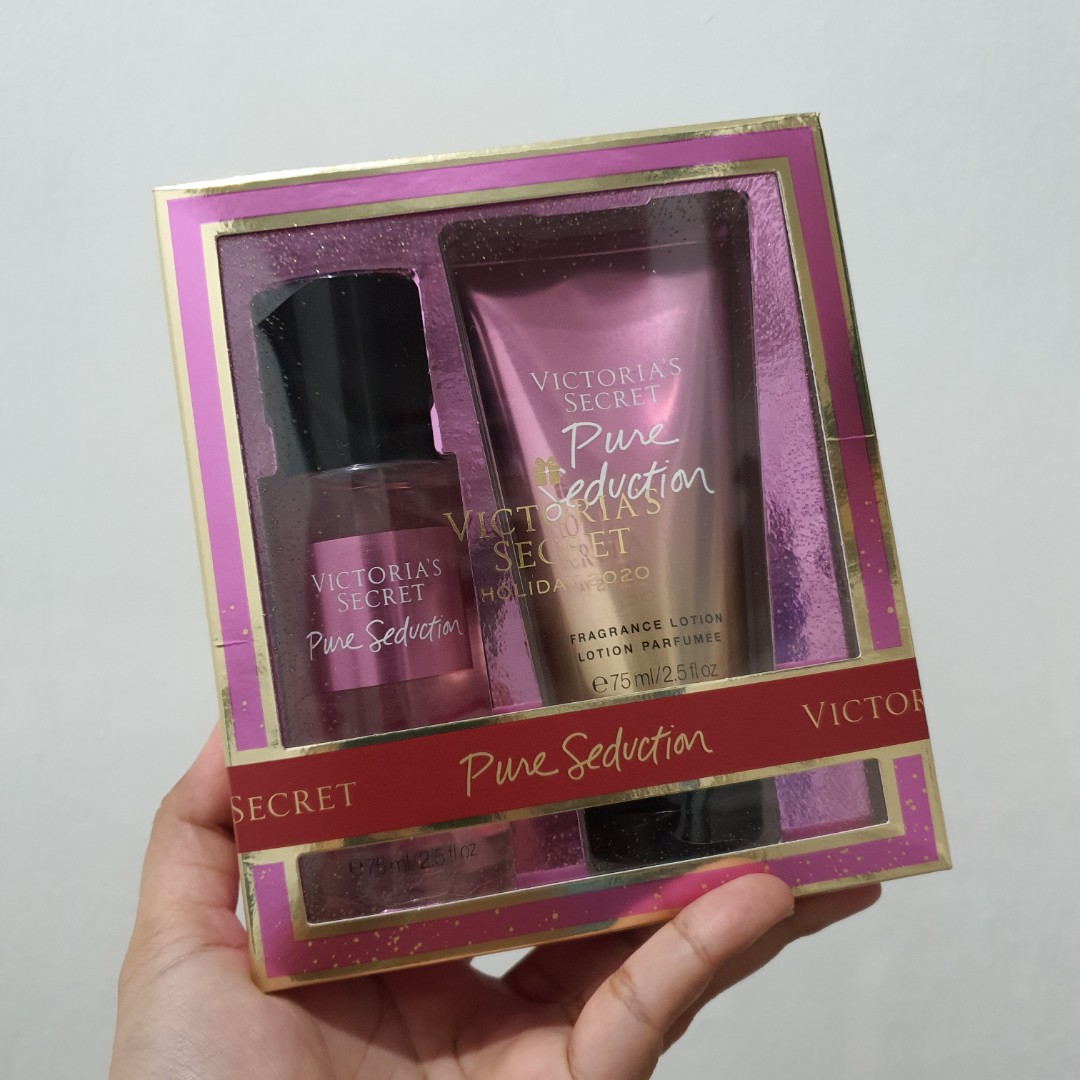 Victoria's Secret Holiday 2020 Pure Seduction Set, Beauty & Personal ...