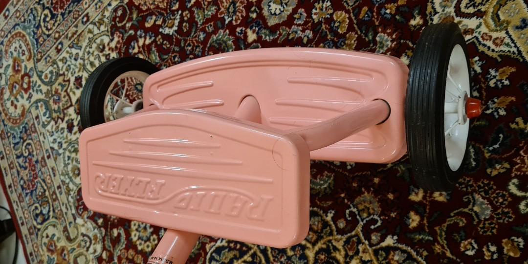 Vintage - Classic Pink Radio Flyer Tricycle dual deck, Hobbies & Toys ...