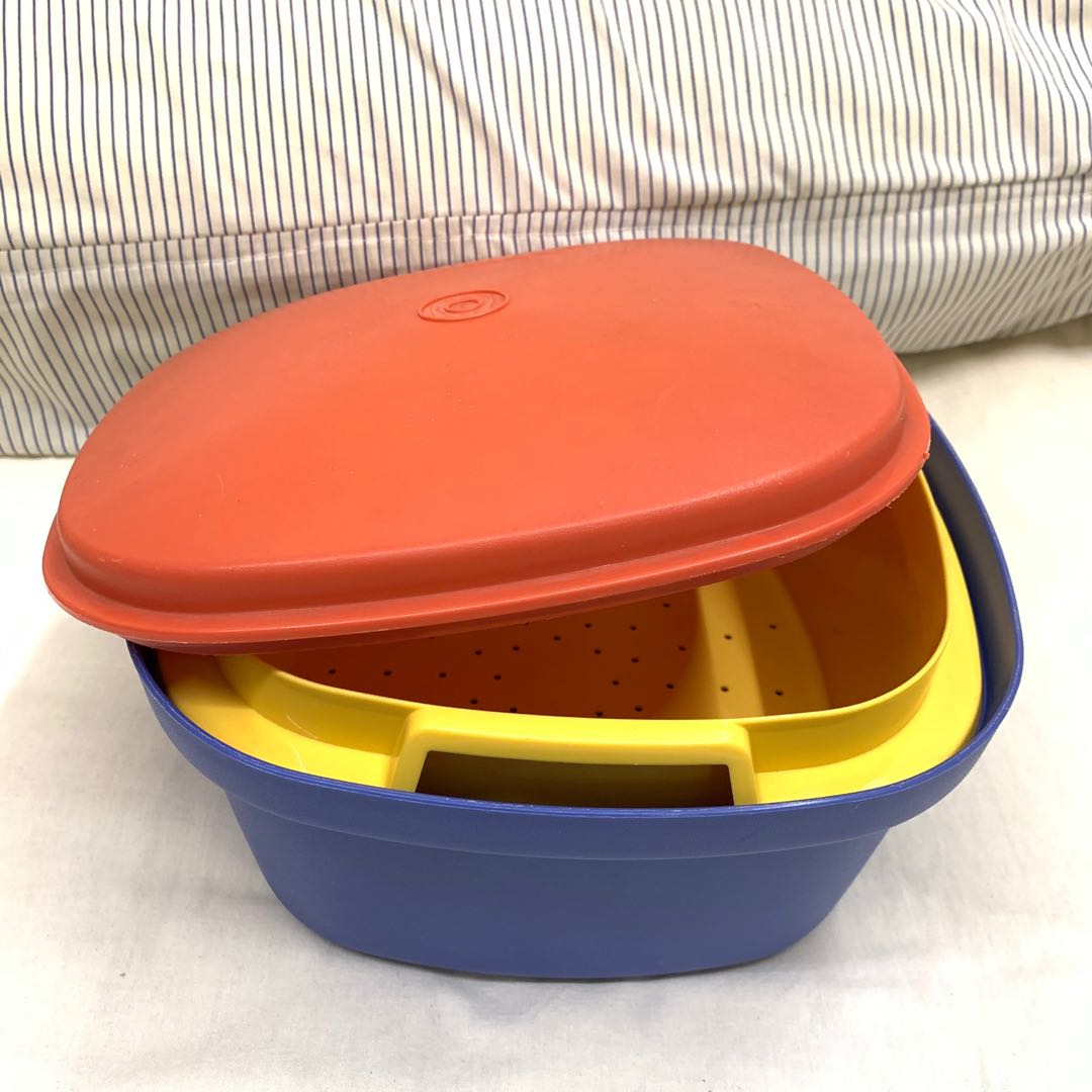 Vintage Rice Cooker/Storage Container from Tupperware (Multi Server ...
