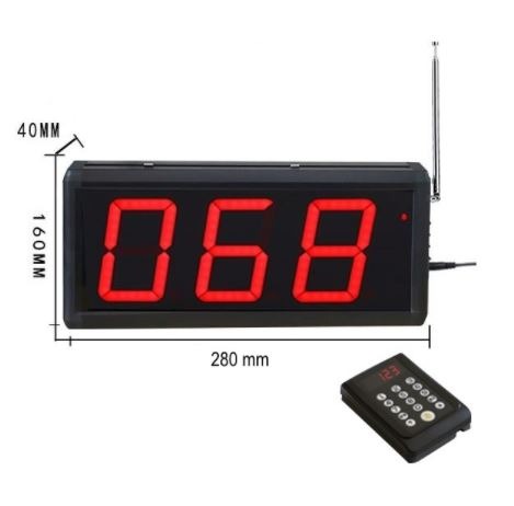 Wireless Numbering Queue Number Call System Device Display Keypad, Mobile Phones & Gadgets ...