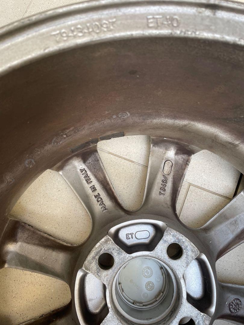 15” inch 4x100 PCD Alloy rims., Car Accessories, Tyres & Rims on Carousell
