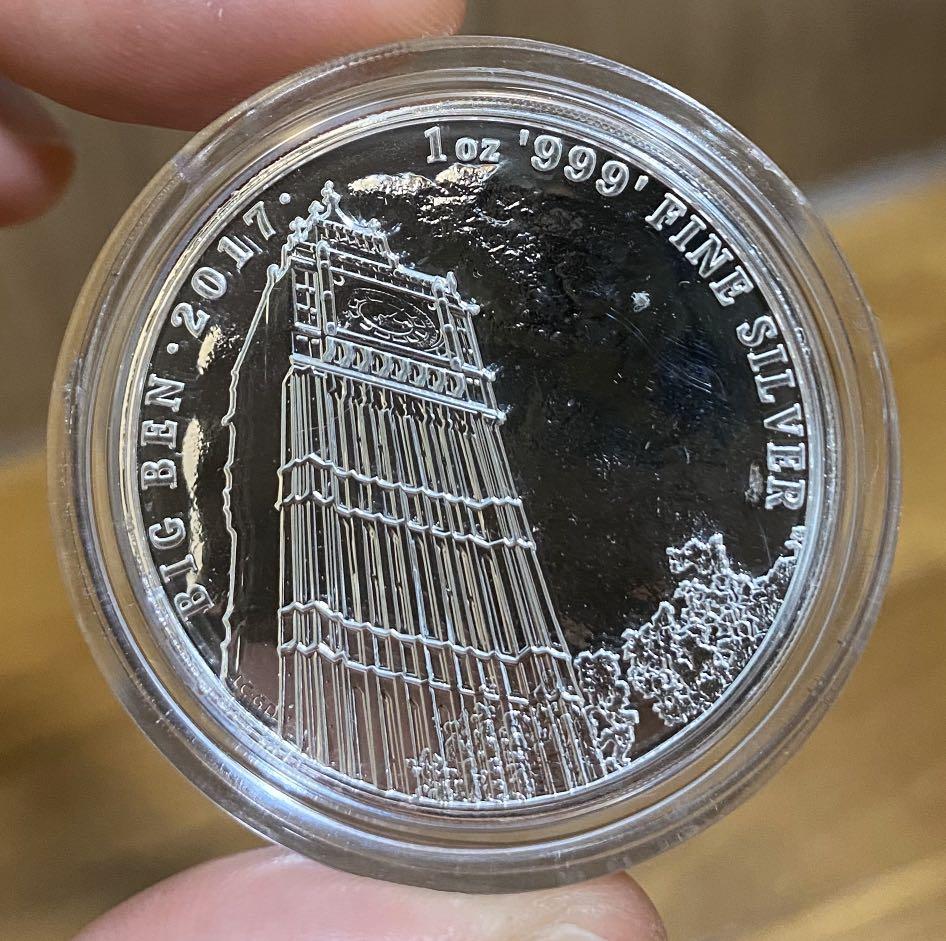 2017 1 oz British Big Ben Silver Coin (BU), Hobbies & Toys, Memorabilia ...