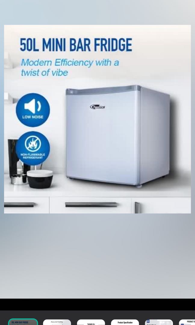 50L Mini fridge *Fully functional*, TV & Home Appliances, Kitchen ...