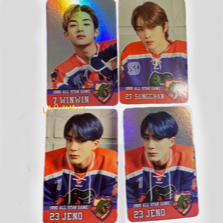 nct 90s love trading card winwin jeno sungchan, Hobbies & Toys ...
