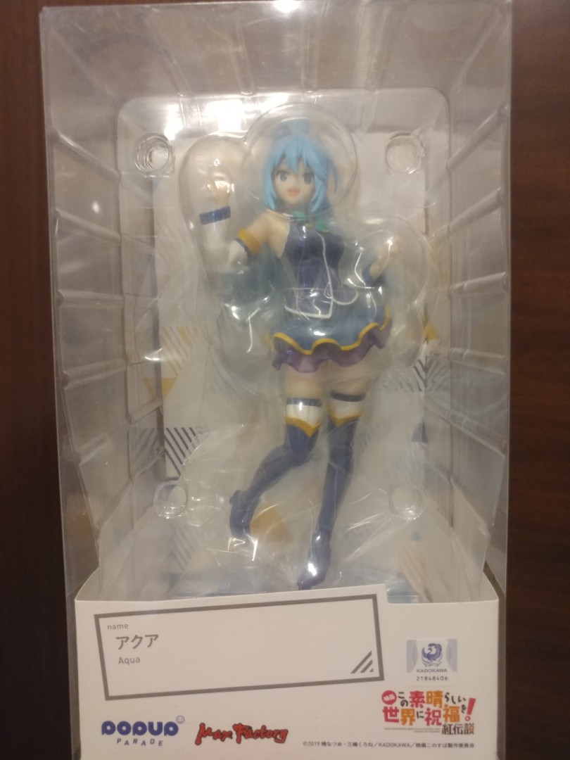 [現貨][日版] GSC POP UP PARADE 阿庫婭 Aqua 為美好的世界獻上祝福 智障女神, 興趣及遊戲, 玩具 & 遊戲類 - Carousell