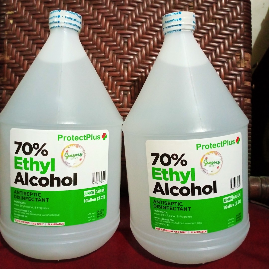 Alcohol 1 gallon, Beauty & Personal Care, Sanitizers & Disinfectants on ...